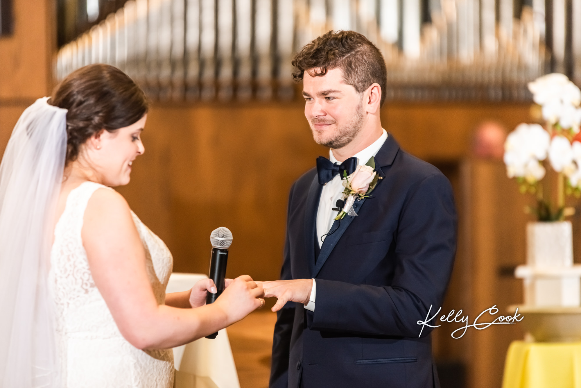 Intimate Wedding Ceremony | Maria & Ryan - kellycookphoto.com